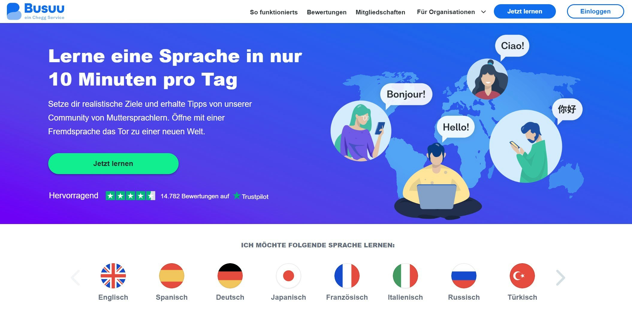 Die 5 besten Apps zum Sprachen lernen